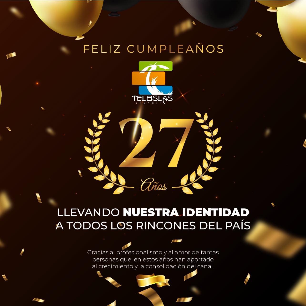 Teleislas News - Teleislas cumple 27 años proyectando ‘Nuestra ...